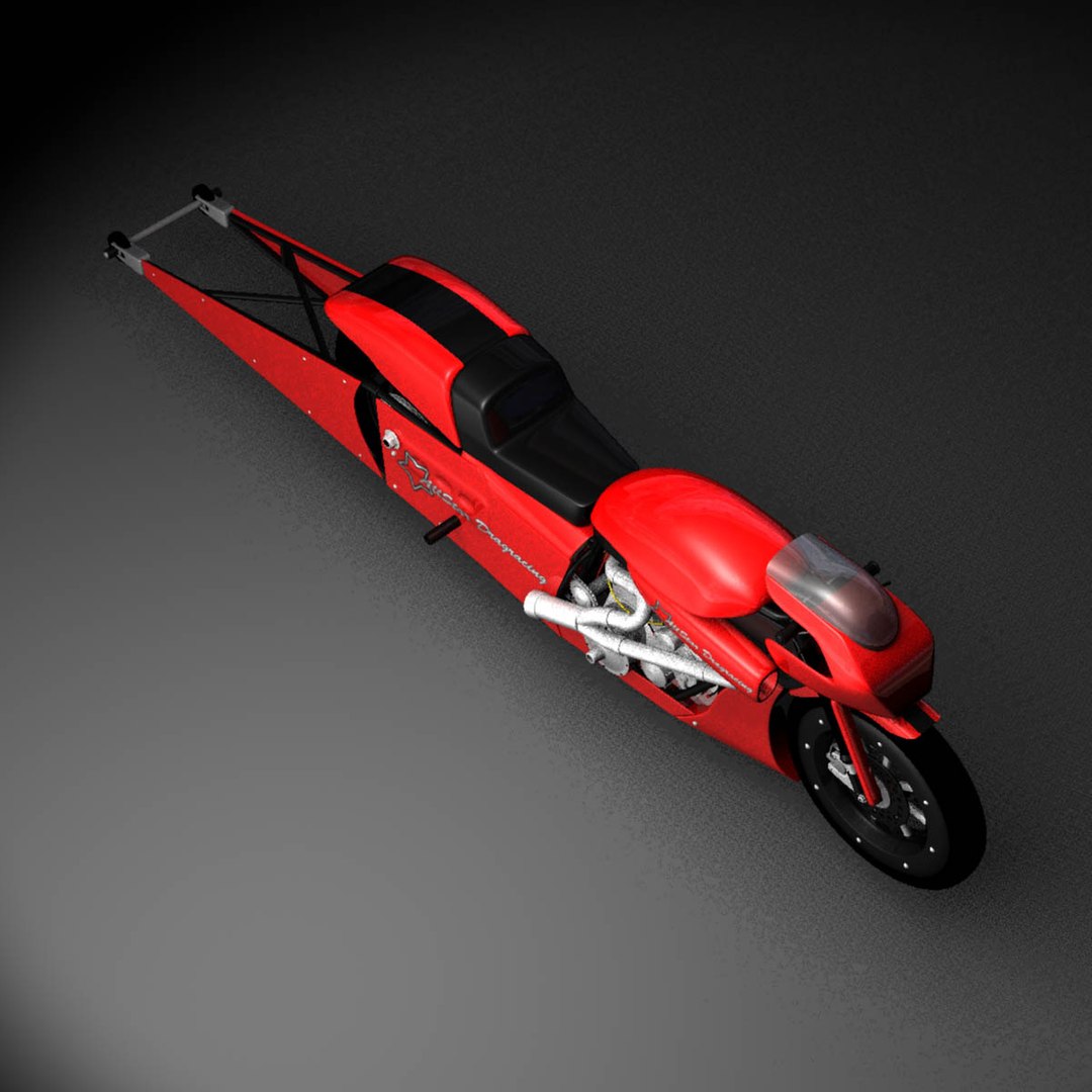 Pro Stock Motorcycle 3D Model - TurboSquid 1397855