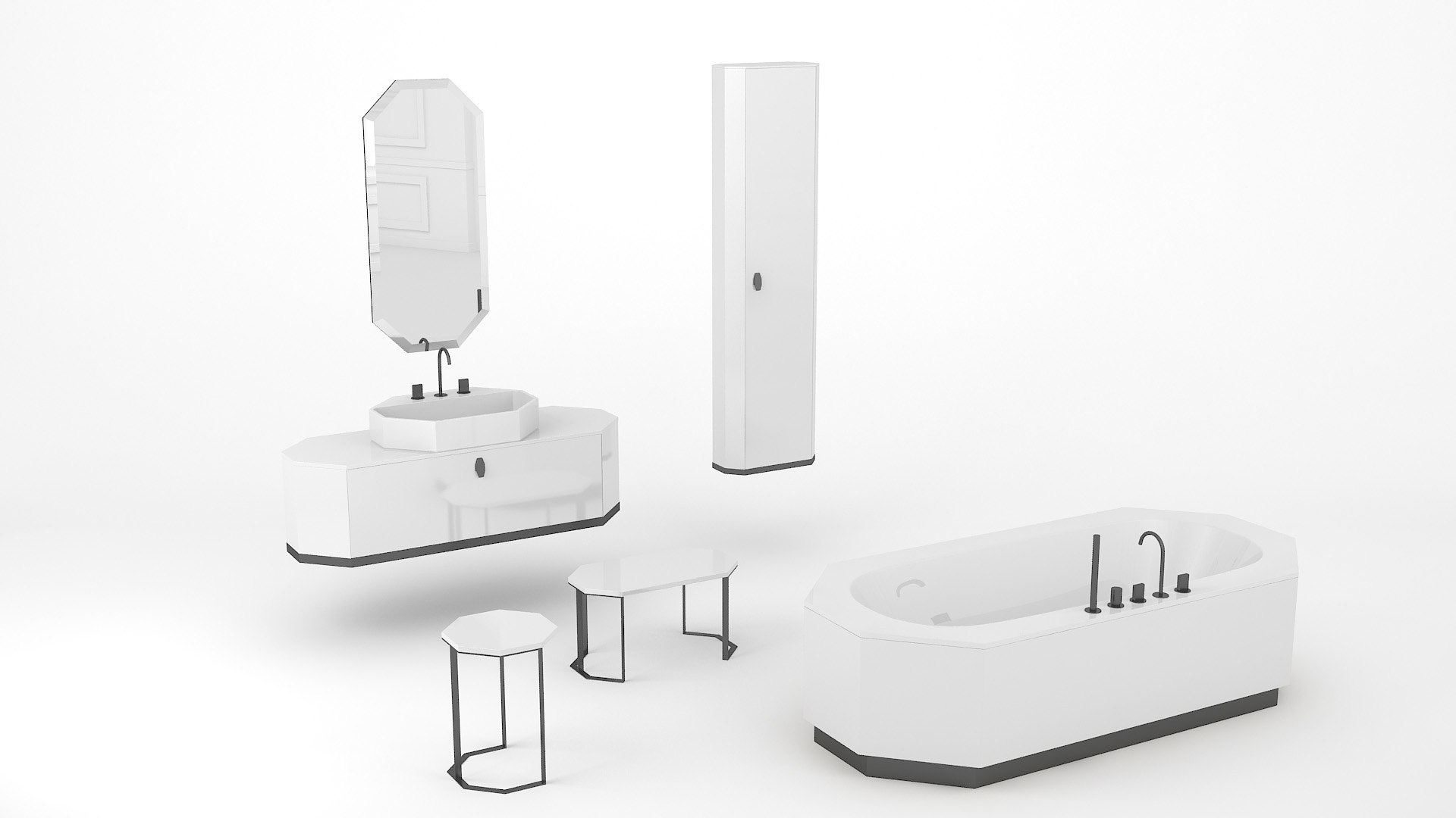 Set v-ray 3D model - TurboSquid 1255349