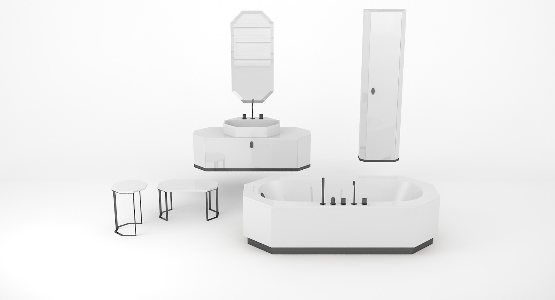 Set V-ray 3D Model - TurboSquid 1255349