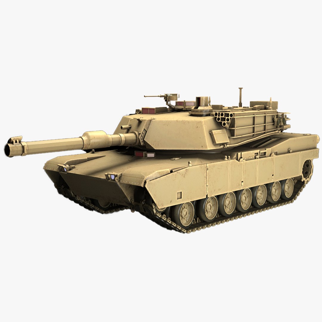 Tank M1A1 3D model - TurboSquid 2133001