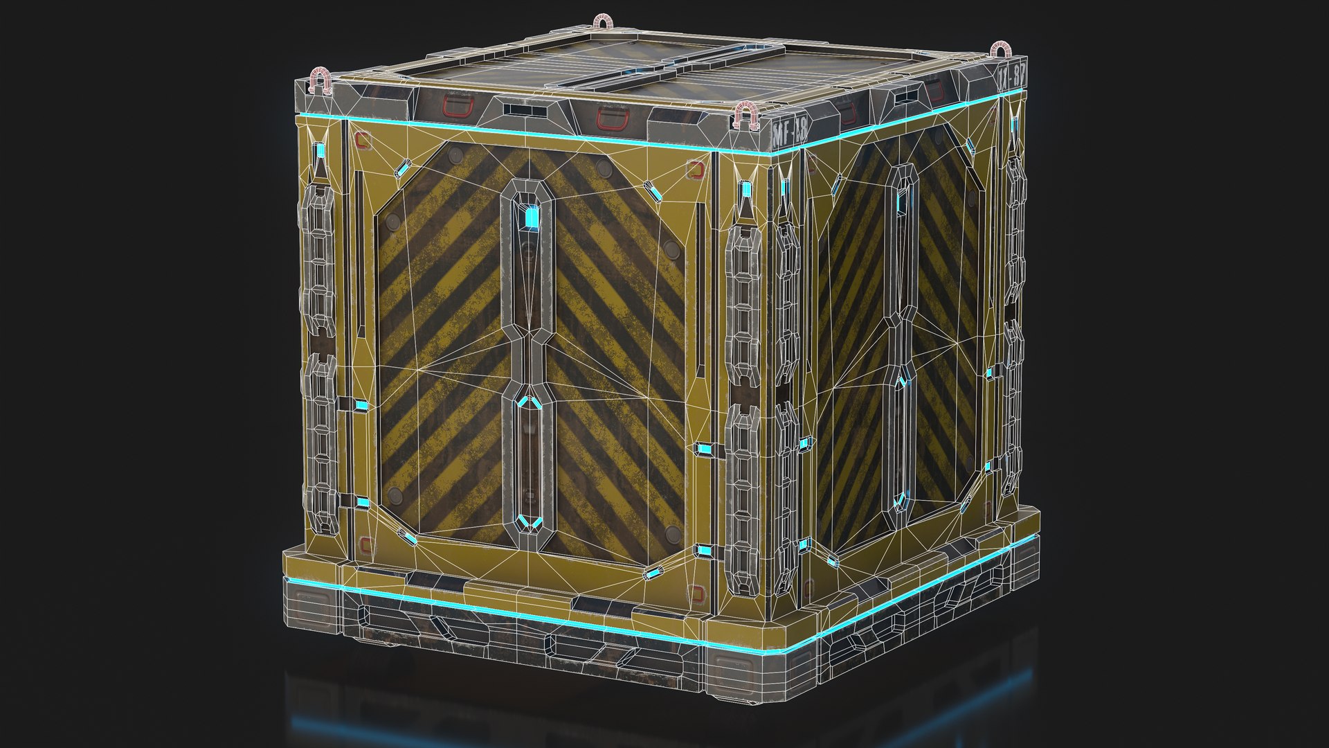 Sci-Fi Crate 3D Model - TurboSquid 2160192