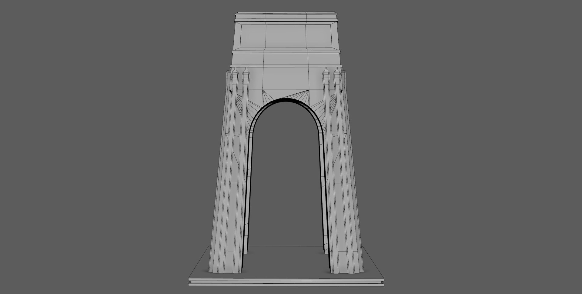 Free 3D Model Free Ancient Temple Arch - TurboSquid 2219641