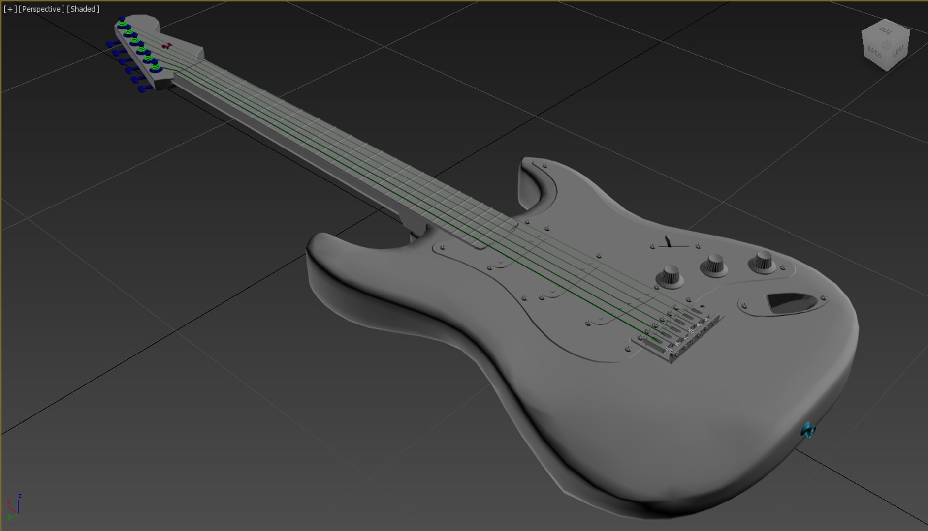3d Electric Guitar
