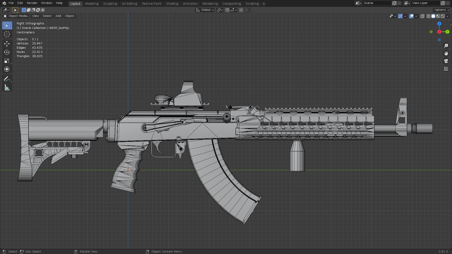 Ak Rifles 3D Model - TurboSquid 1661332