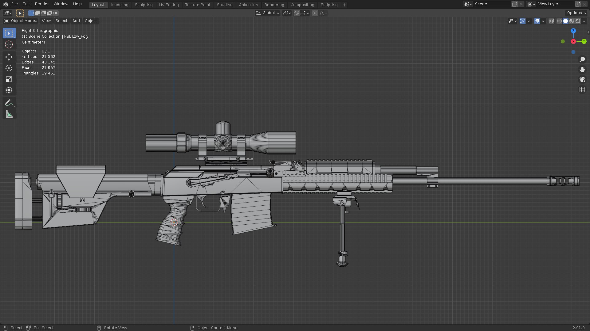 Ak Rifles 3D Model - TurboSquid 1661332