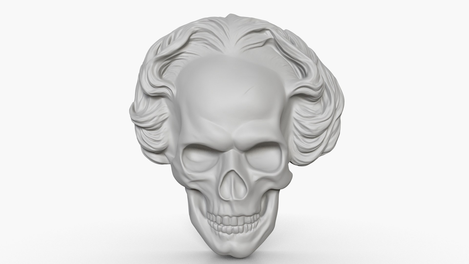 3D Model Skull Relief 28 - TurboSquid 2285401