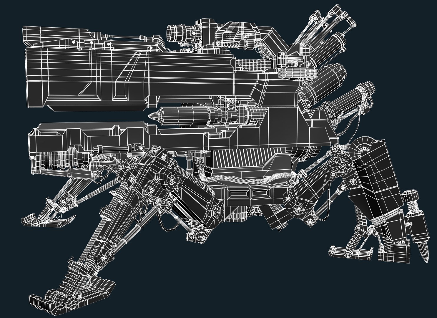 Quads 3d Max