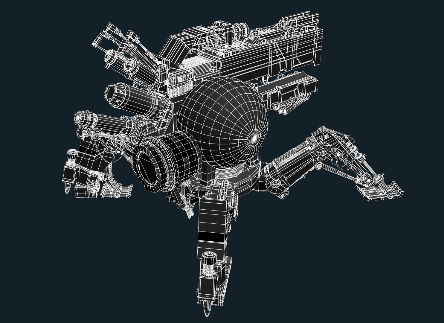Quads 3d Max