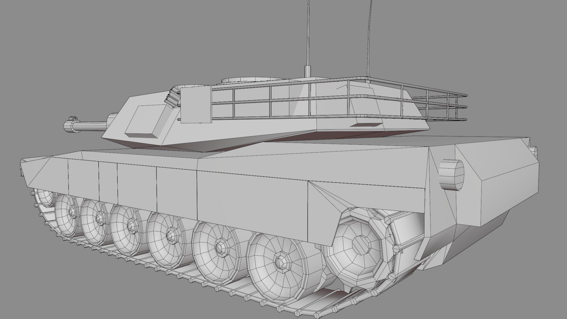 Low Poly Abrams And Bradley Game Ready Pack Low-poly 3D Model 3D Model ...