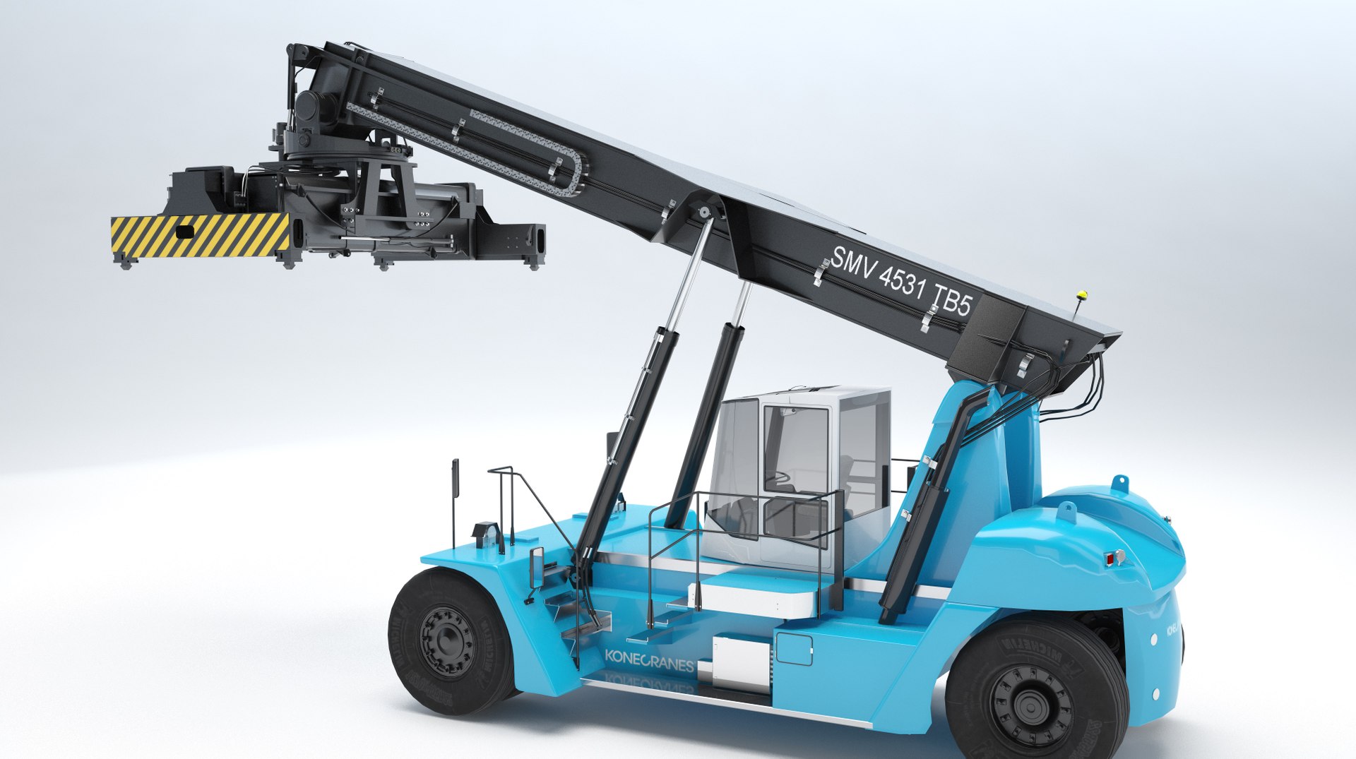 Reach Stacker 3D - TurboSquid 1156685