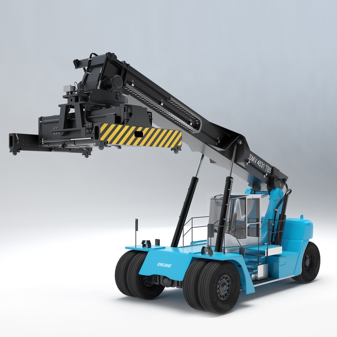 Reach Stacker 3D - TurboSquid 1156685