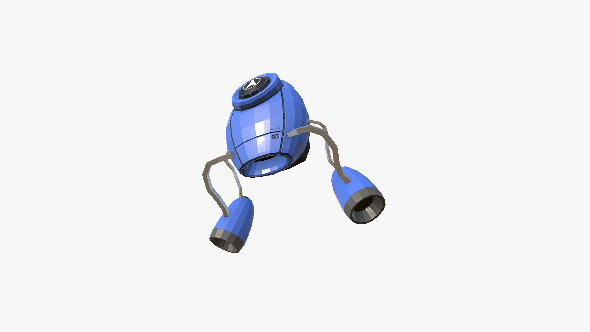 3D Model 05 Jetpack Low Poly I Collection - SciFi Character Design ...