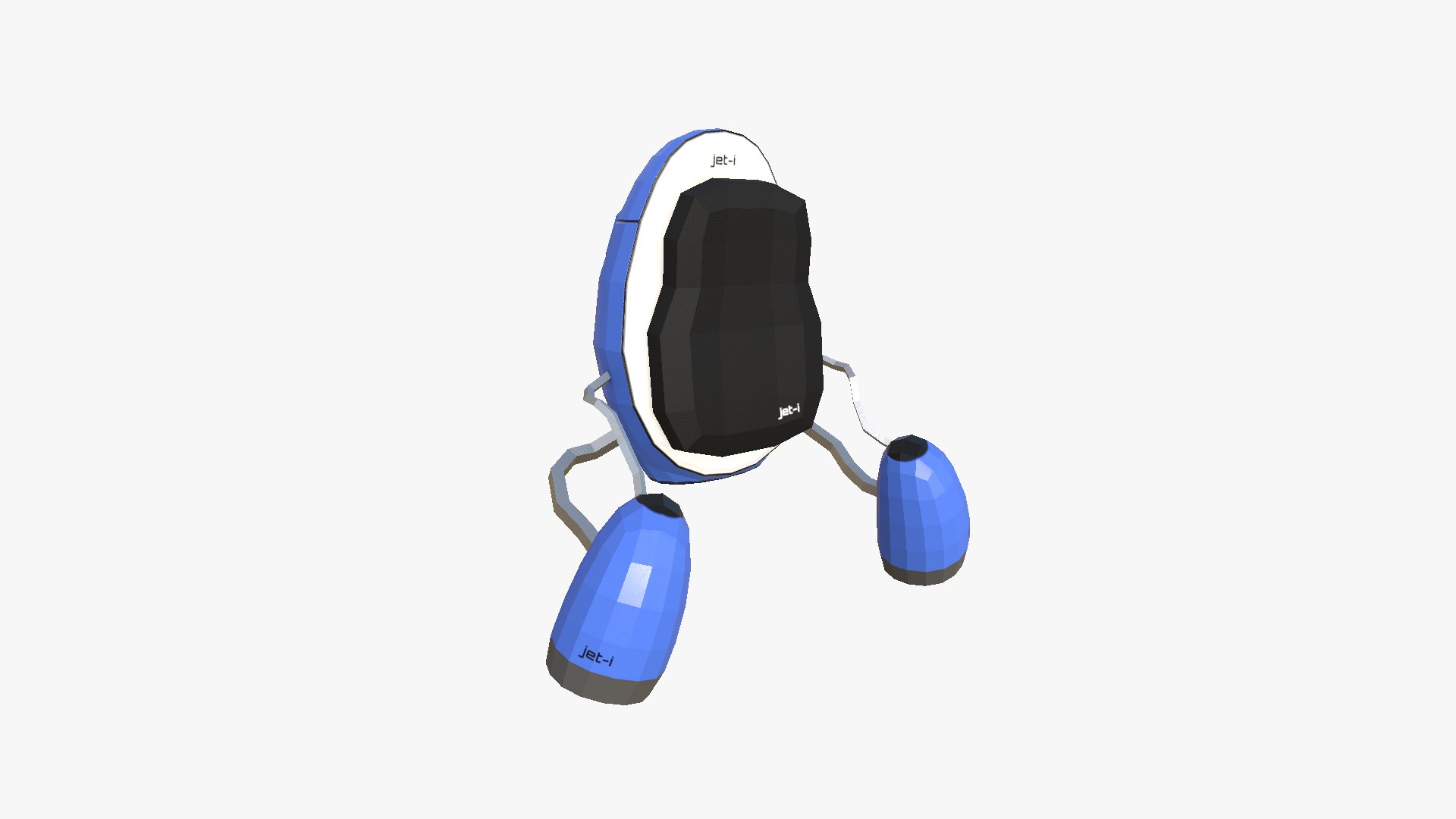 3D Model 05 Jetpack Low Poly I Collection - SciFi Character Design ...
