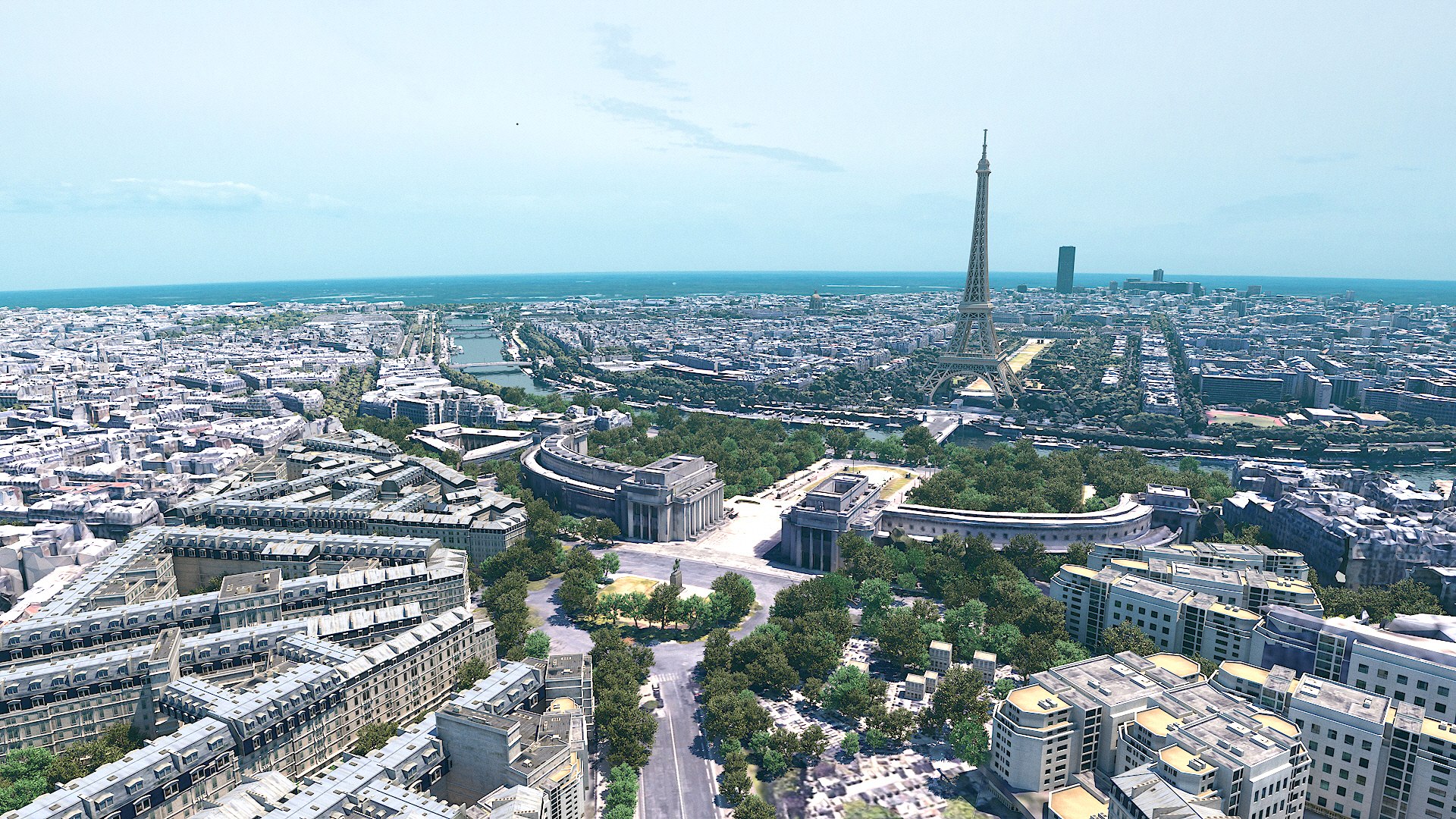 Paris City Eiffel Tower 3D Model - TurboSquid 1608234