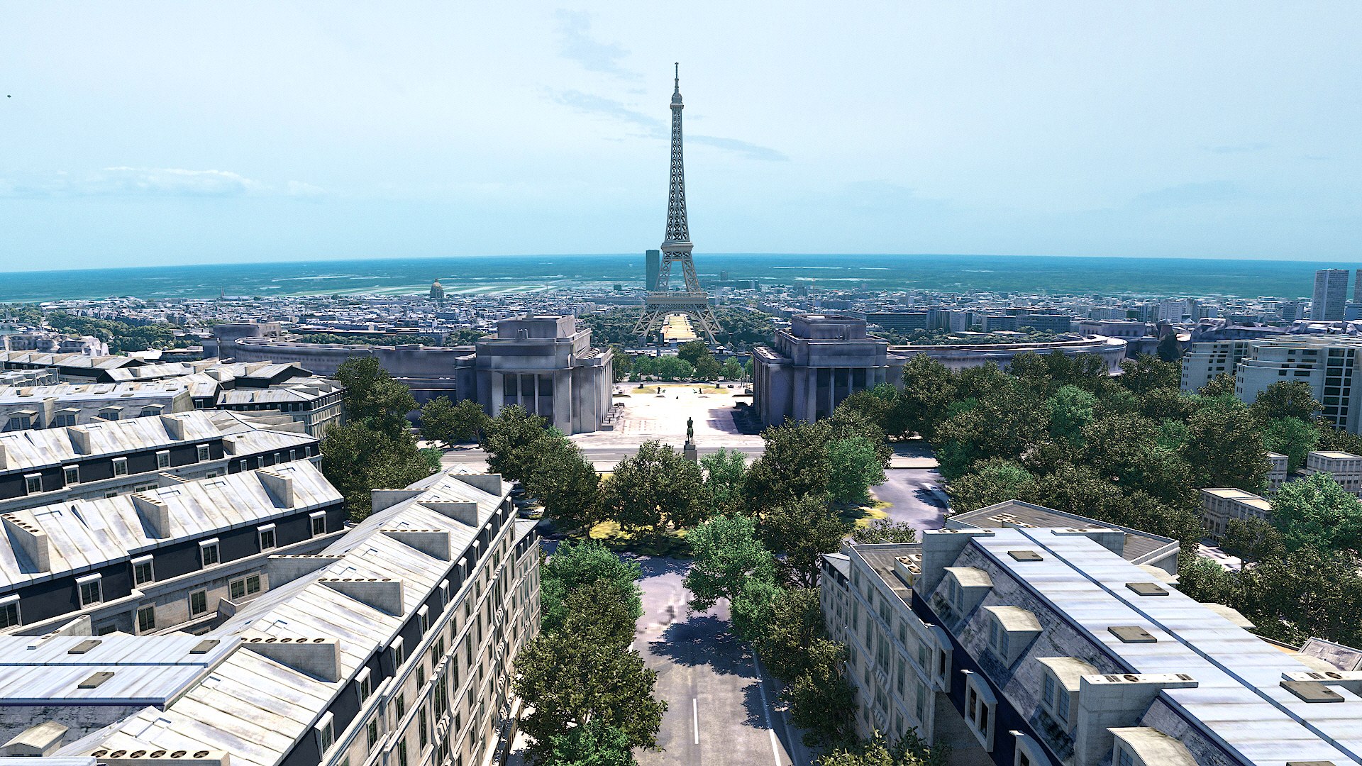 Paris City Eiffel Tower 3D Model - TurboSquid 1608234