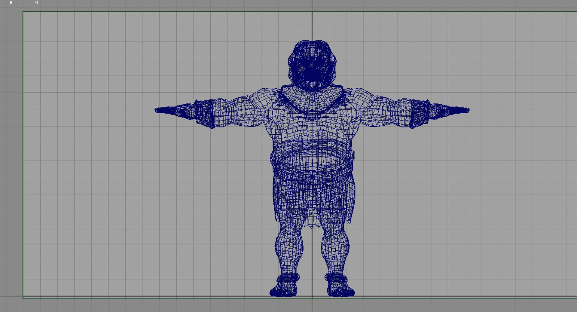 3D Wild Forest Man Cartoon Model - TurboSquid 1504313