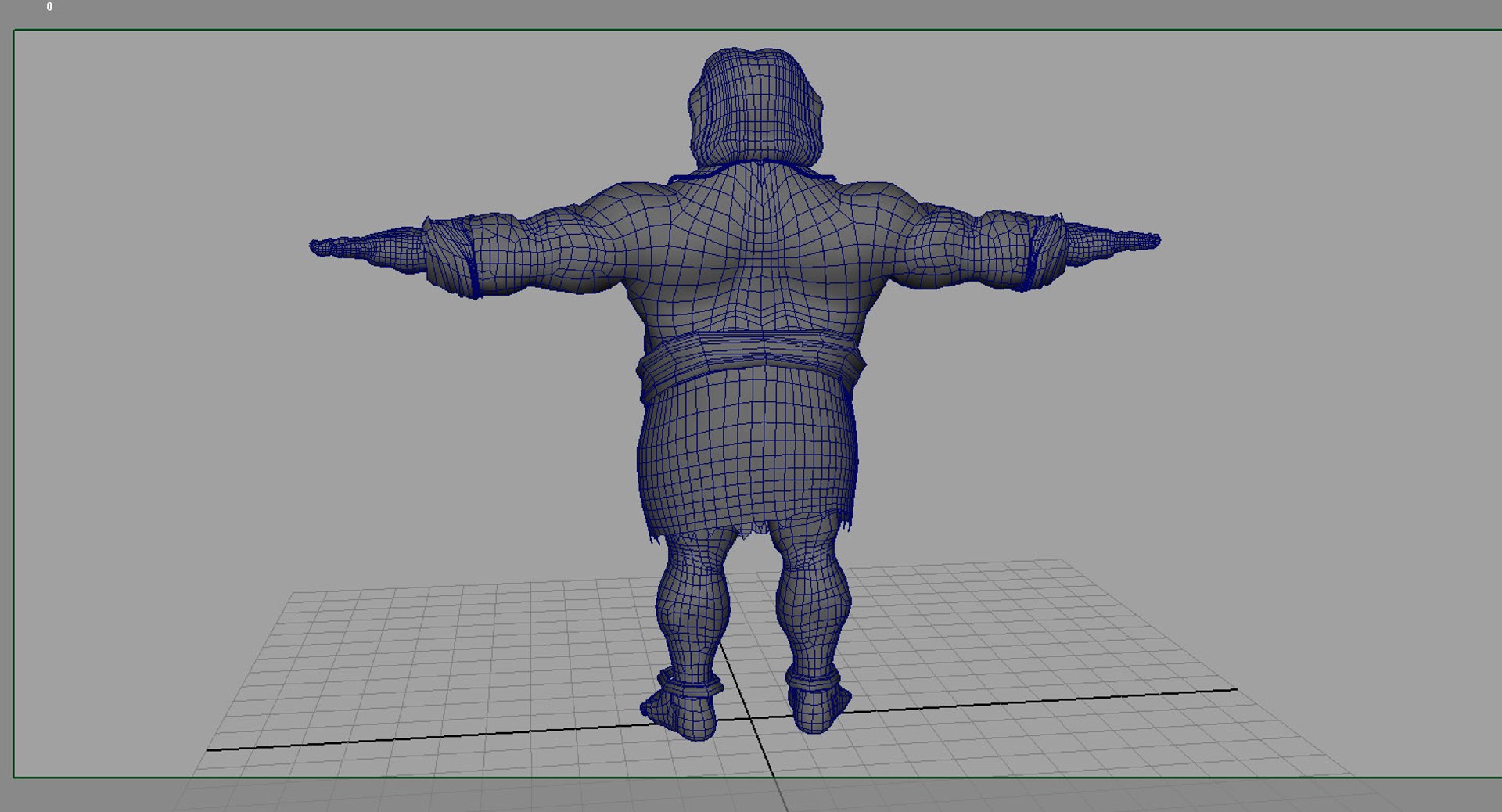 3D Wild Forest Man Cartoon Model - TurboSquid 1504313