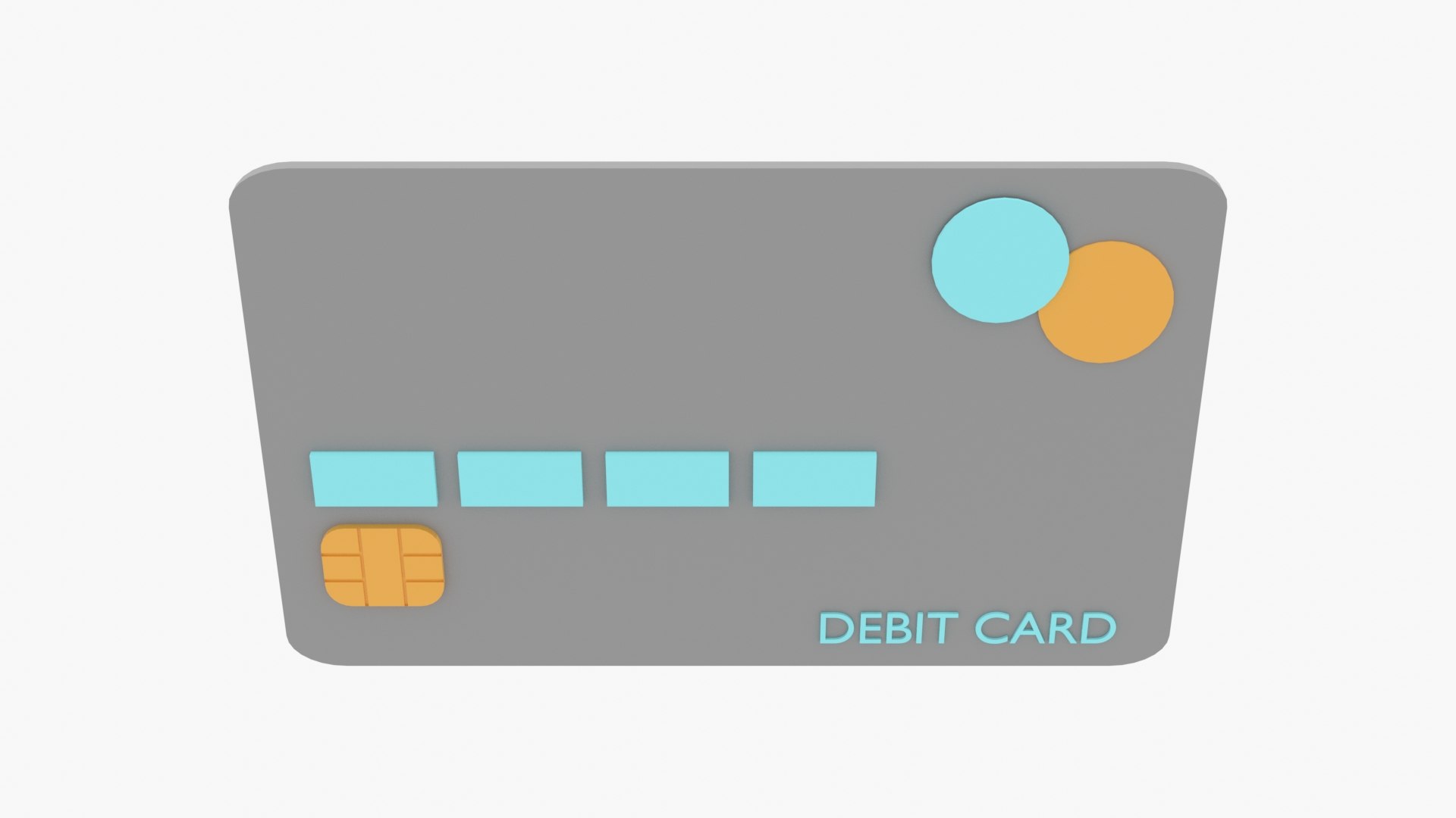 3D Debit Card - TurboSquid 1947429