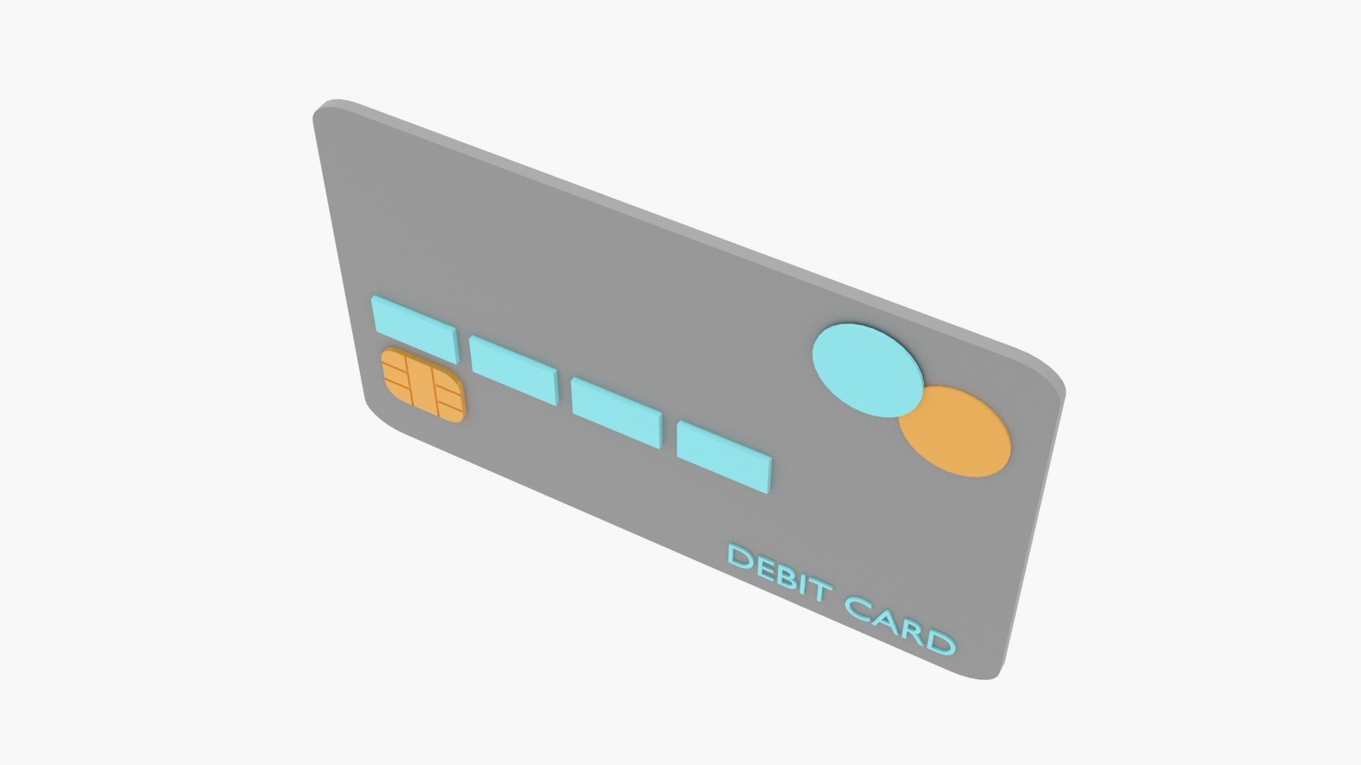 3D Debit Card - TurboSquid 1947429