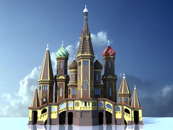 Saint Basils Cathedral Maya Models for Download | TurboSquid