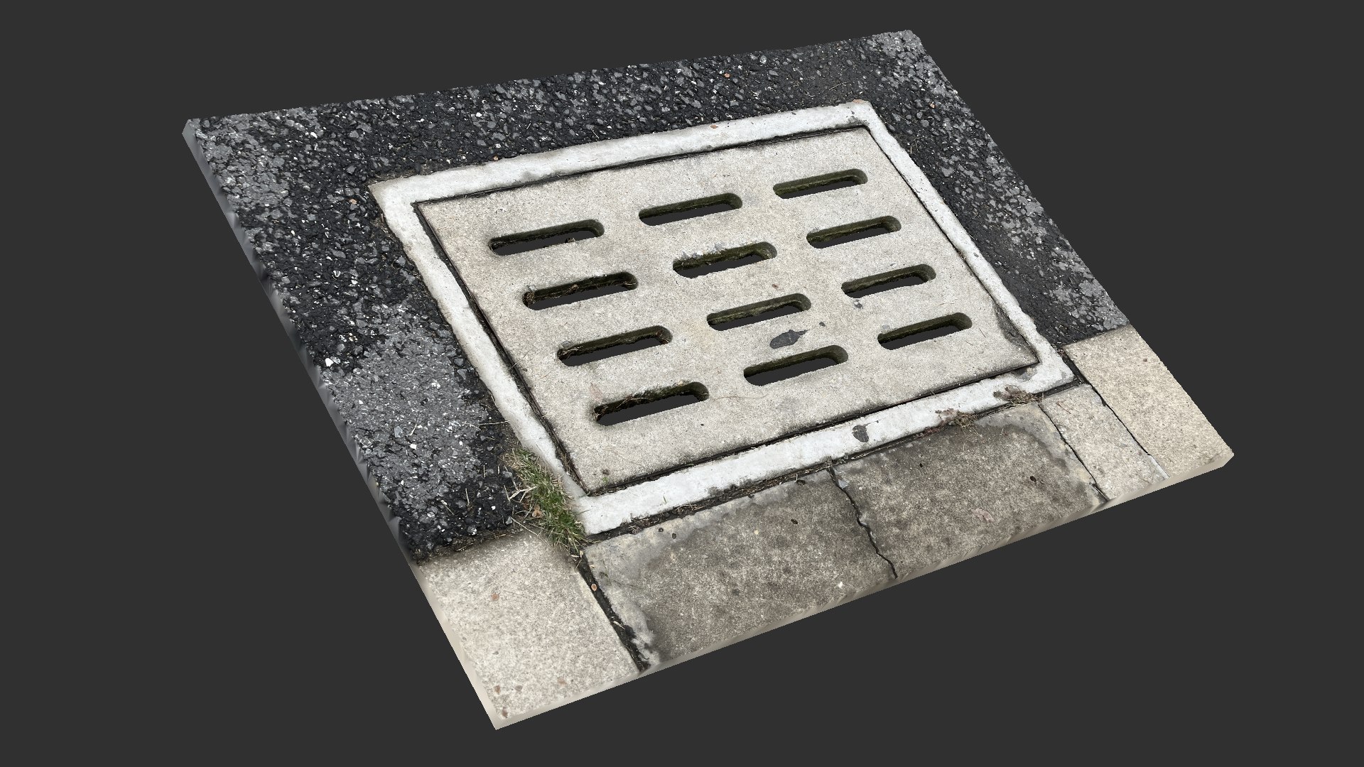 Square Manhole Cover 3d Scan 3D Model - TurboSquid 1995591