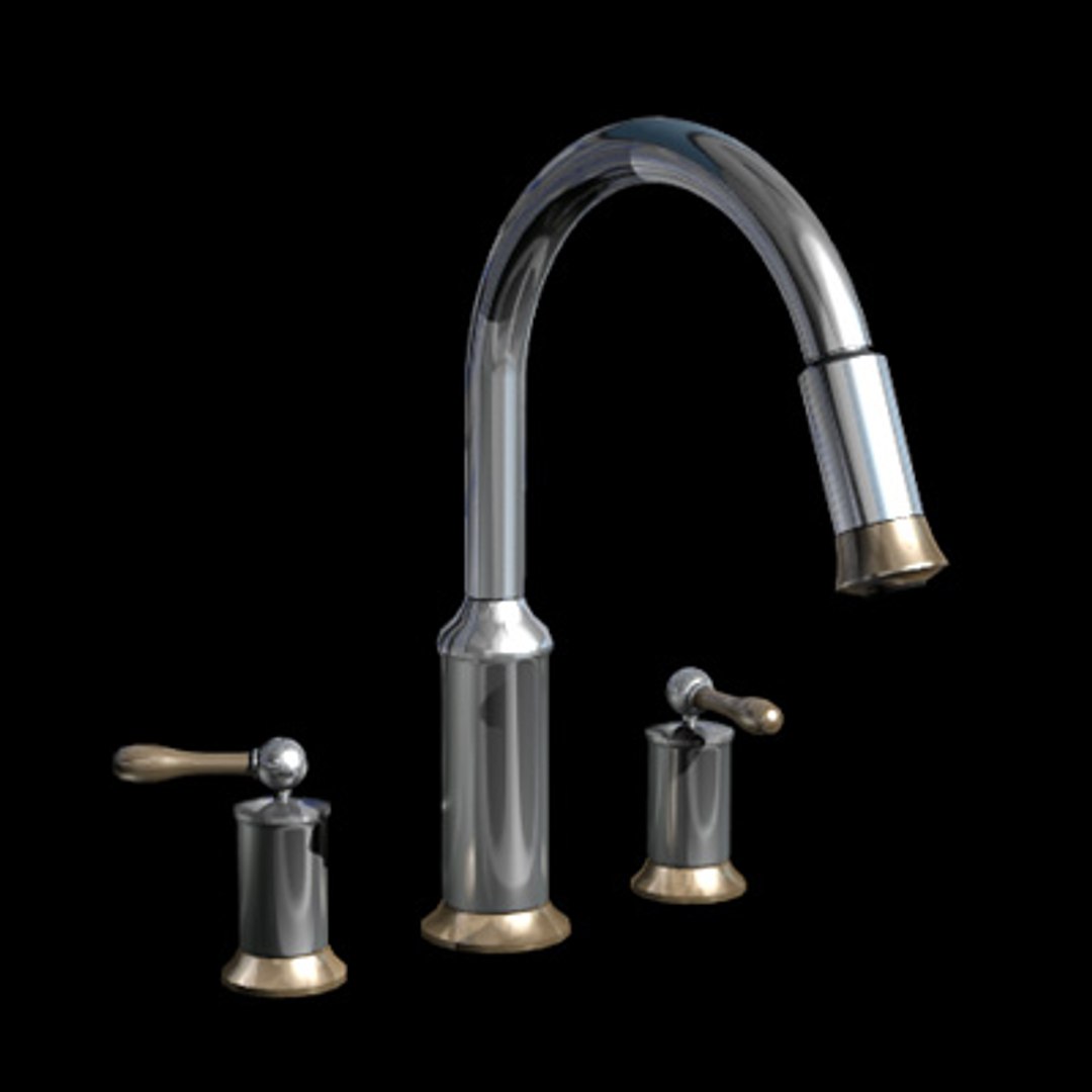 3d Model Kitchen Faucet