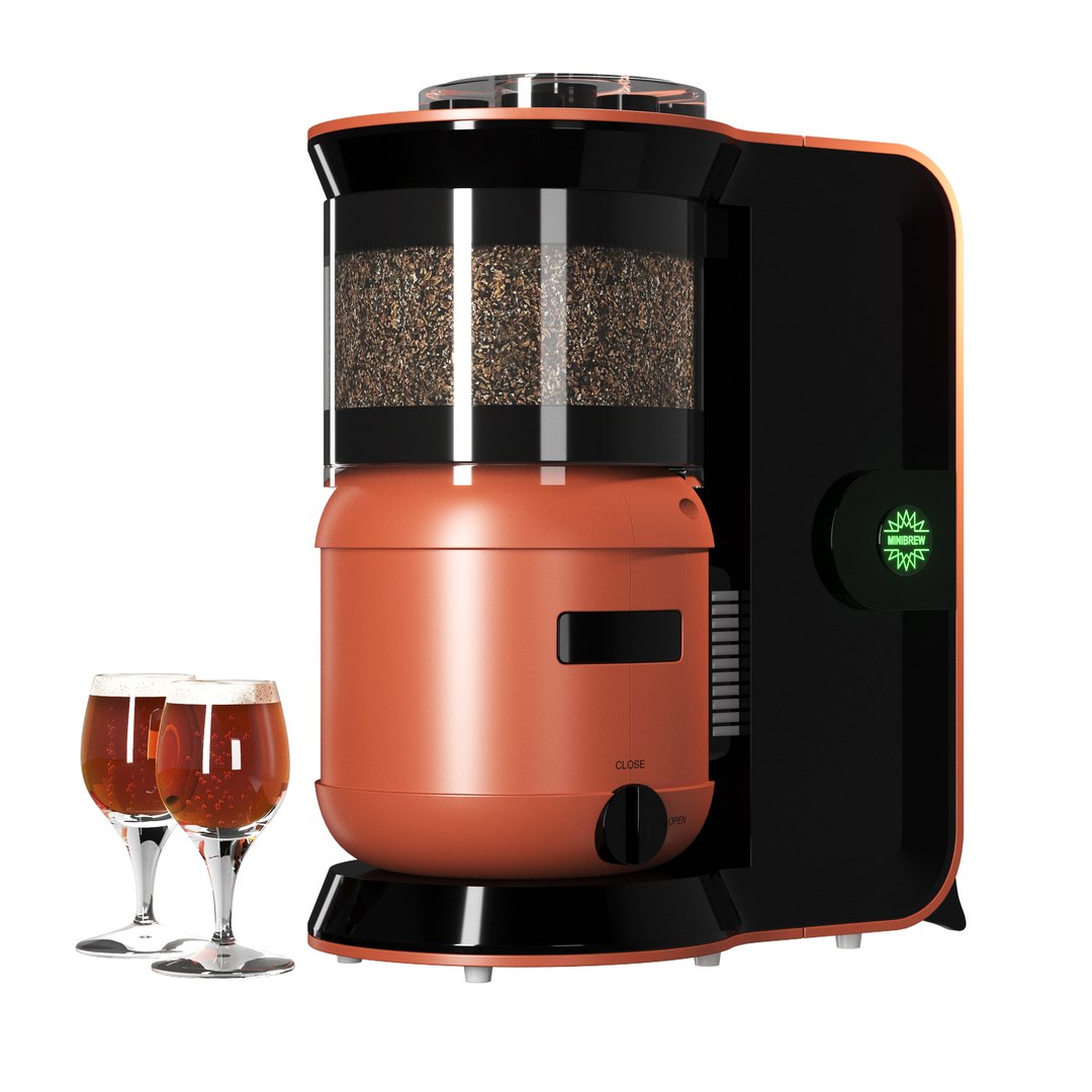 Mini Brew beer Machine Craft pro 3D model - TurboSquid 1798501