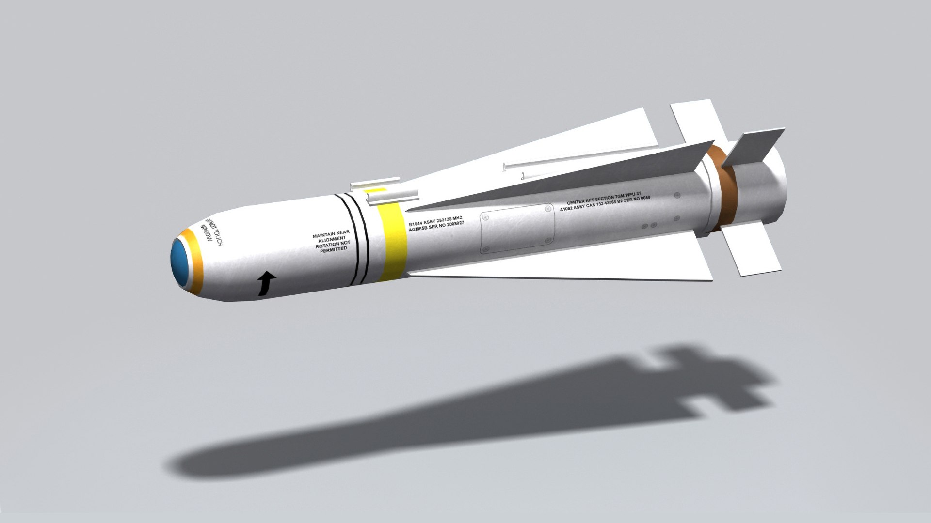 AGM65B Maverick 3D Model - TurboSquid 1830949