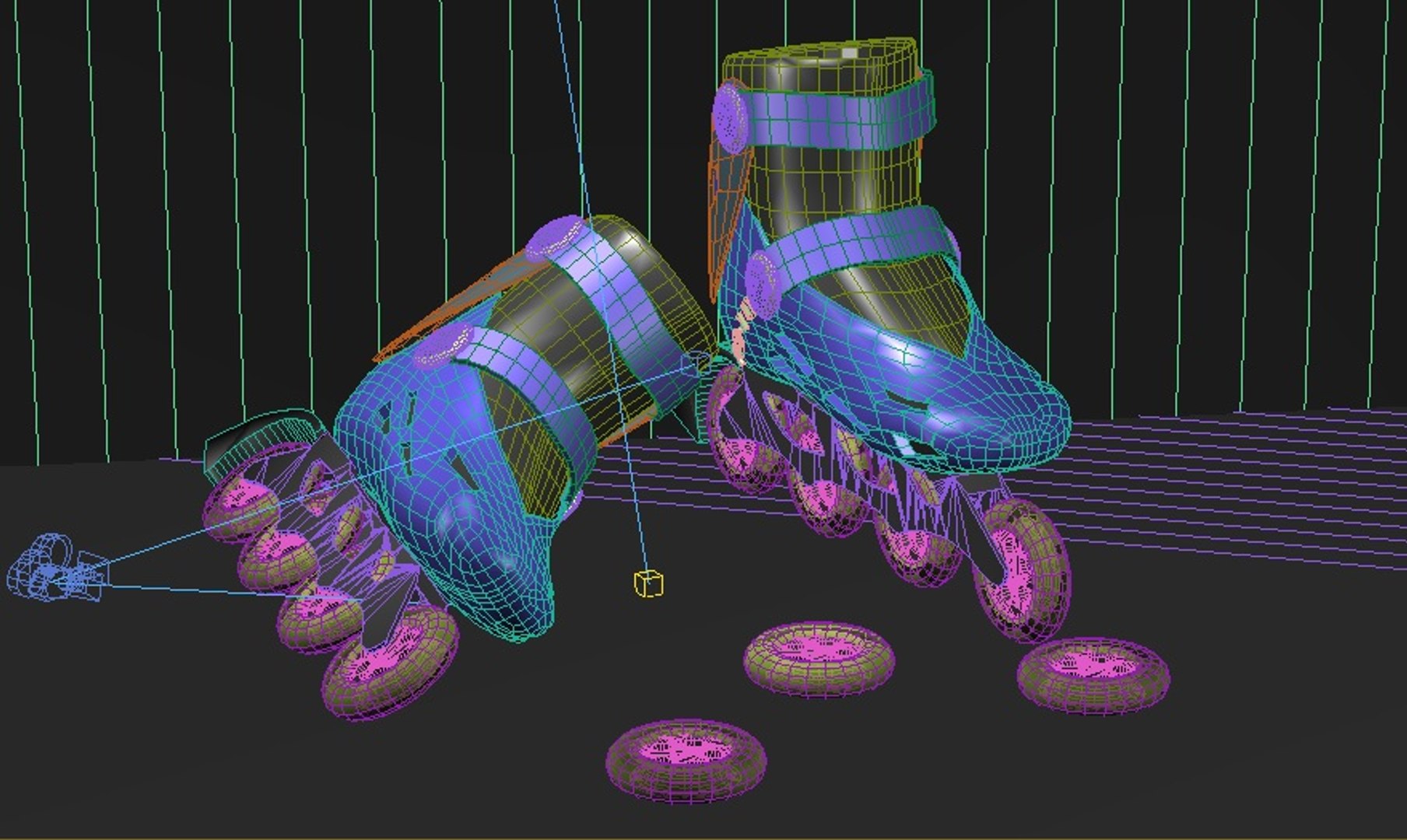 Rollerblade 3d Model