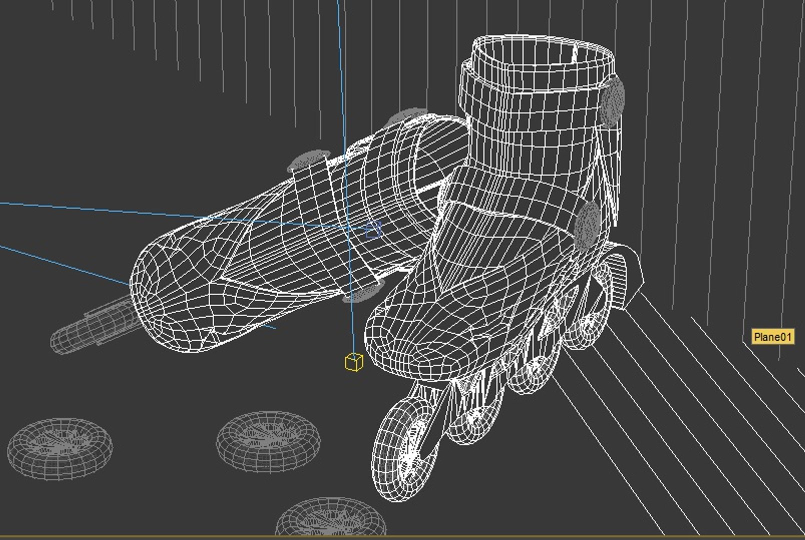 Rollerblade 3d Model