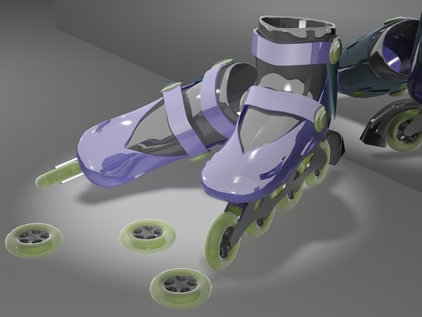 Rollerblade 3d Model