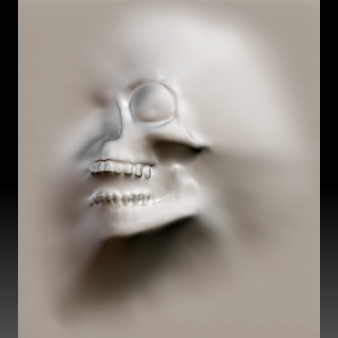 Skull Monster Bas-relief Stl File 3D Model - TurboSquid 1450368