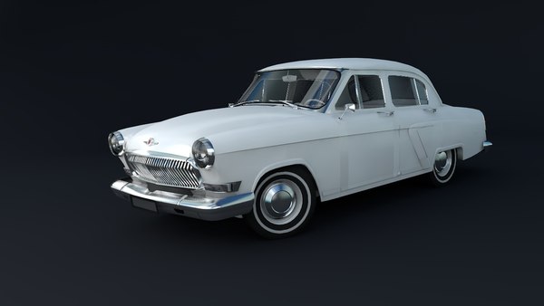 modelo 3d Volga Gaz 23 - Texturas completas con detalles completos ...