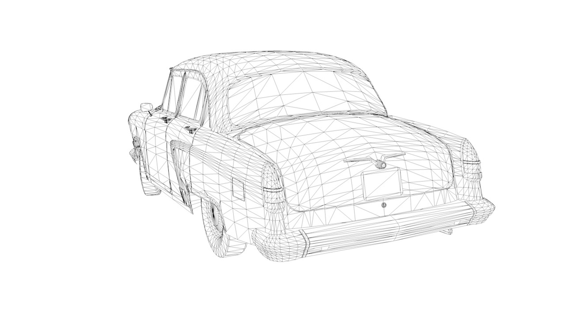3D Volga Gaz 23 Details - TurboSquid 1262582