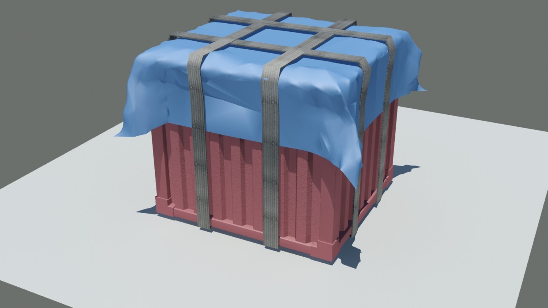 3D Model Pubg Airdrop - TurboSquid 1442909