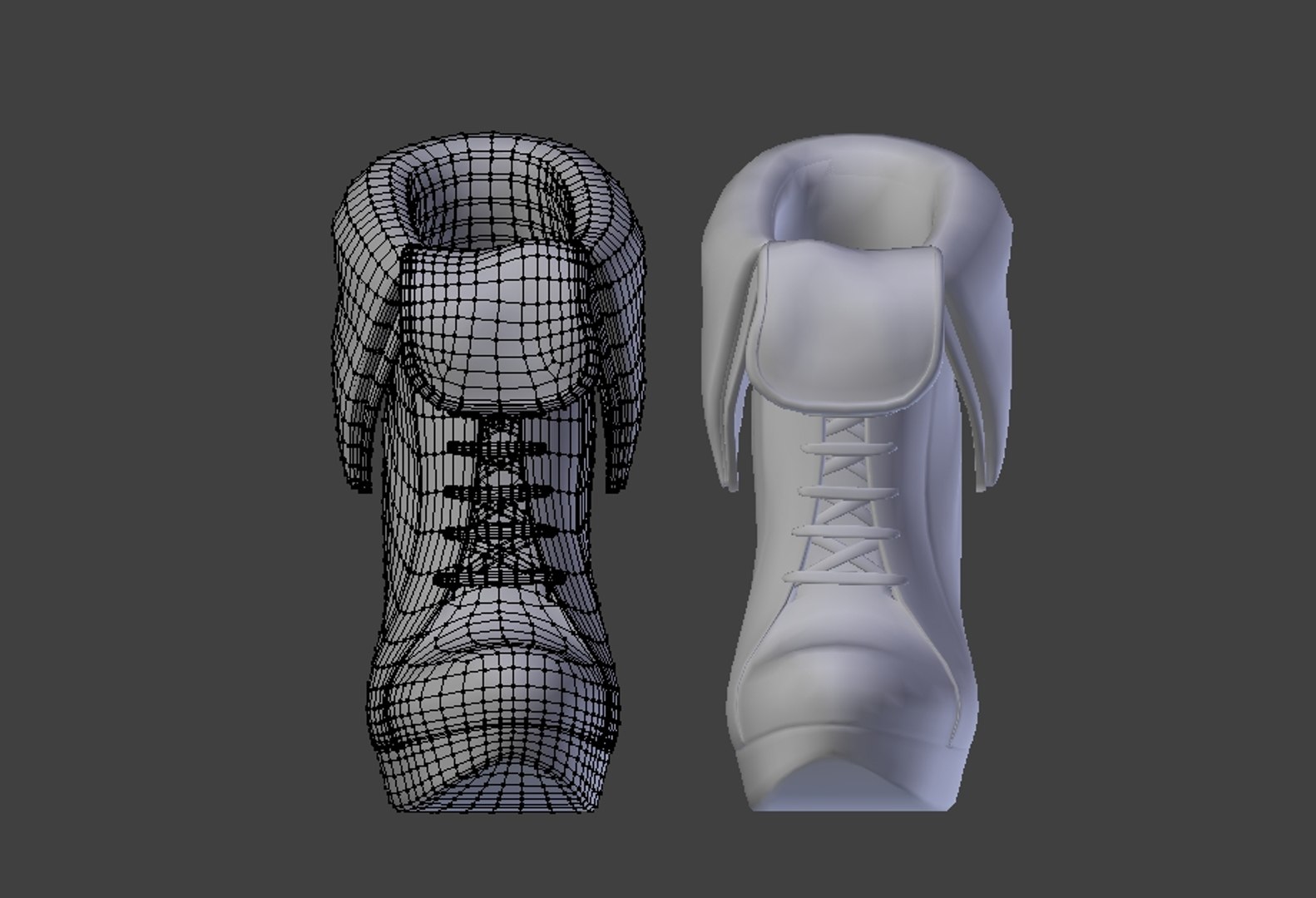 3d Model Boots