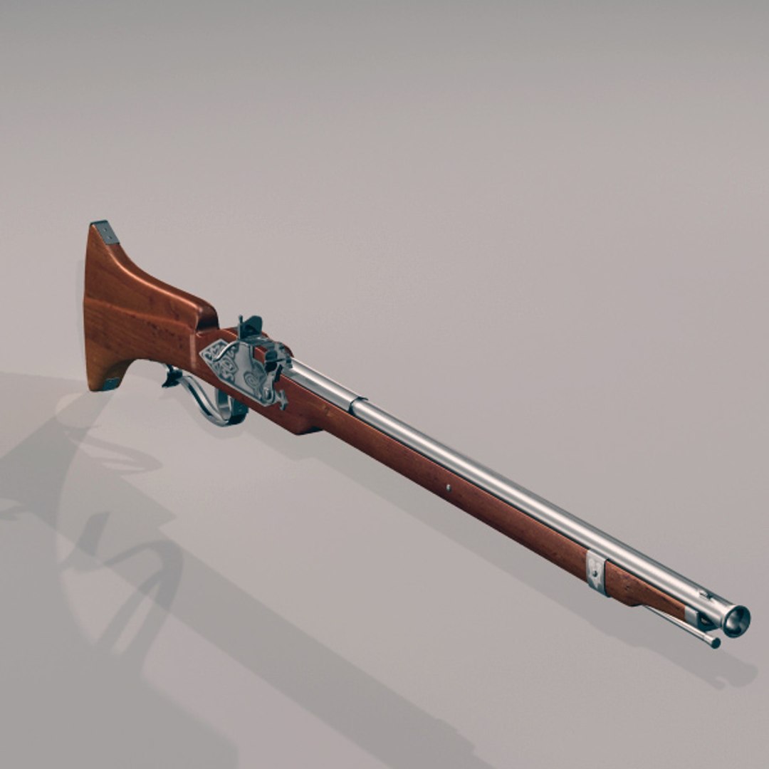 Musket 3d Model