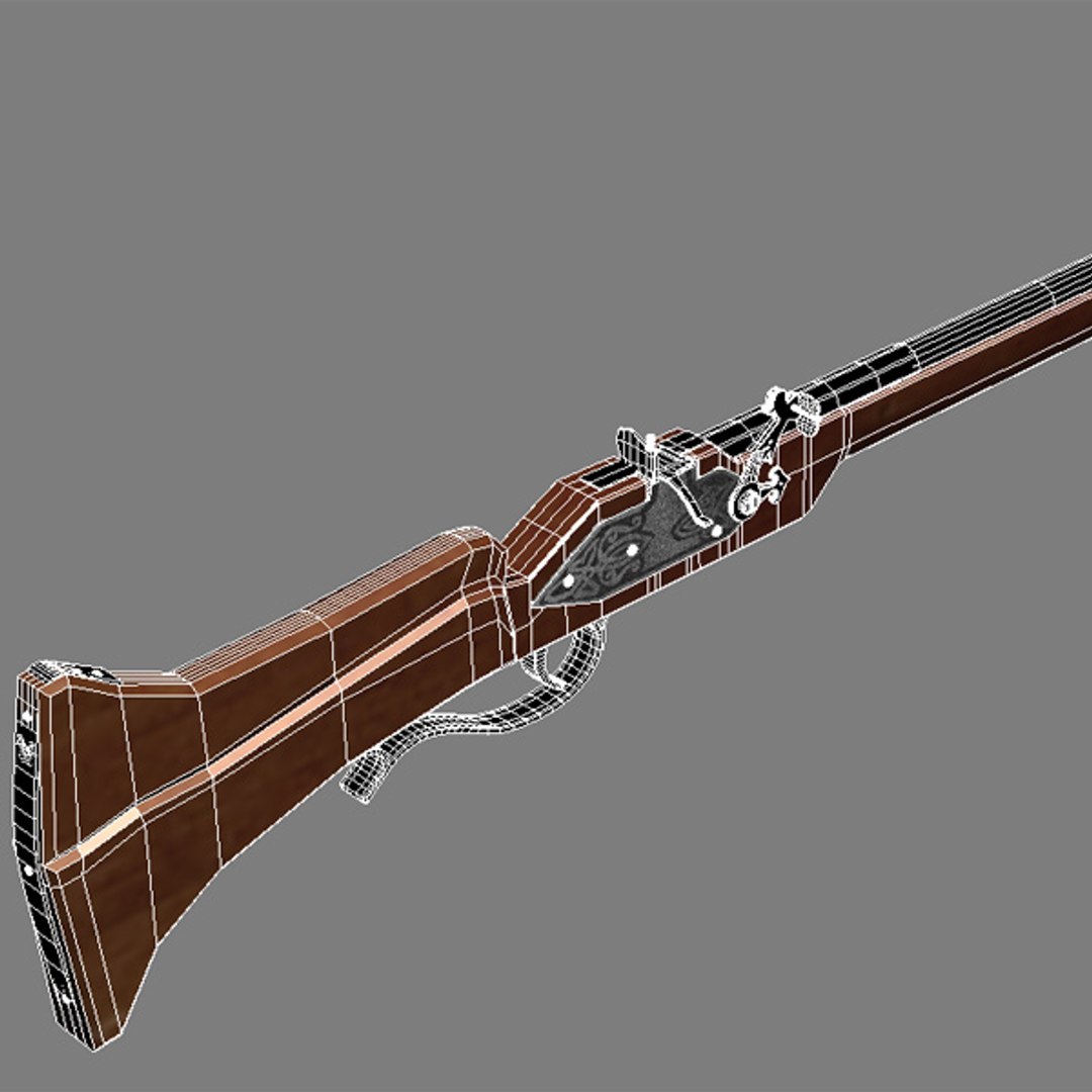 Musket 3d Model