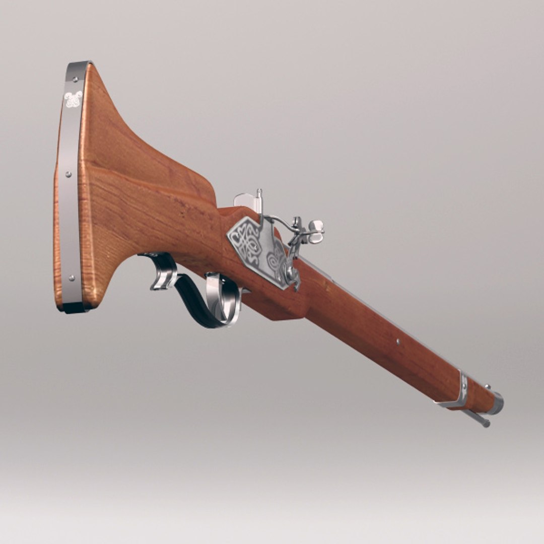Musket 3d Model