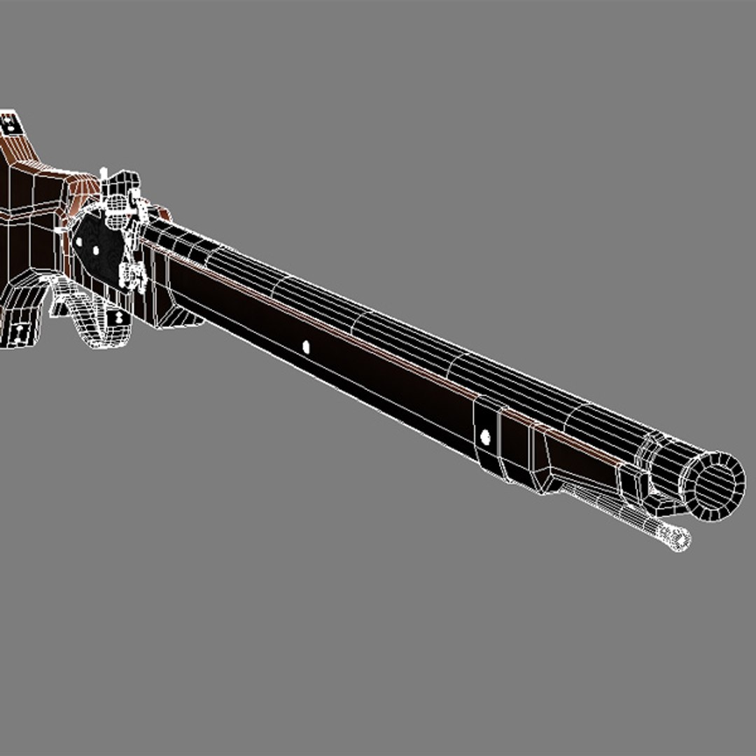 Musket 3d Model