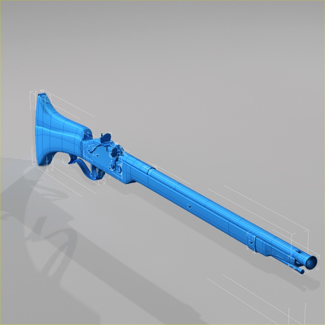 Musket 3d Model