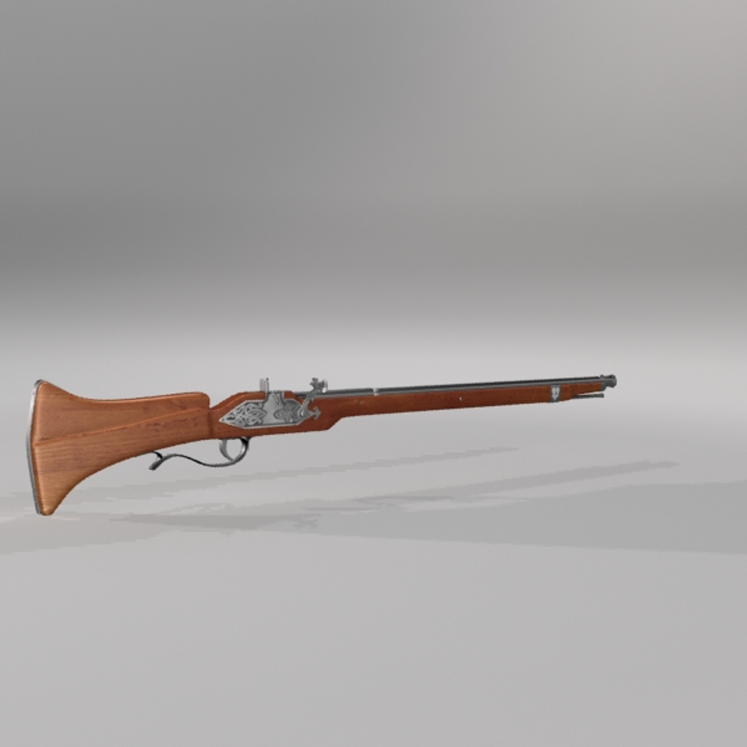 Musket 3d Model