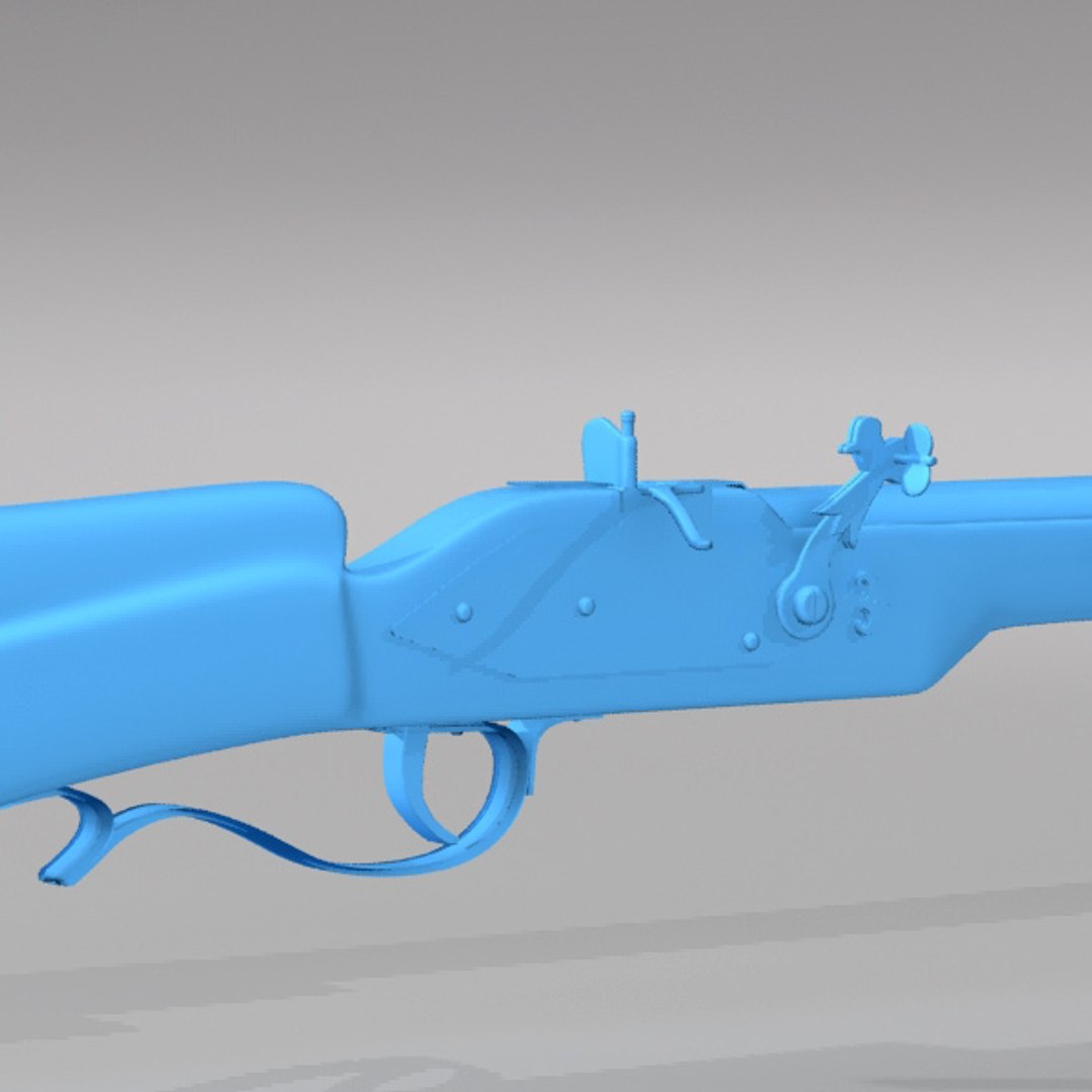 Musket 3d Model