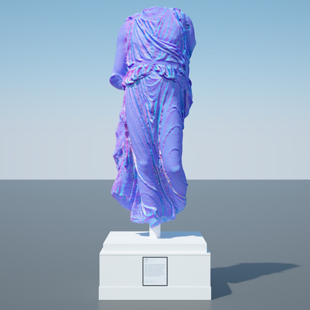 Scan Apollo 3D Model - TurboSquid 1450448