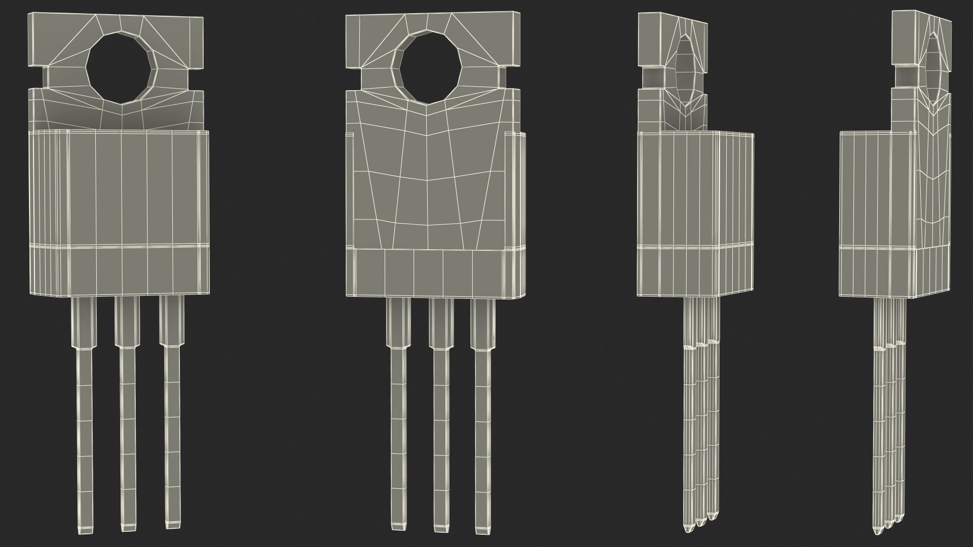 3D irlb8721 n channel hexfet model - TurboSquid 1666252