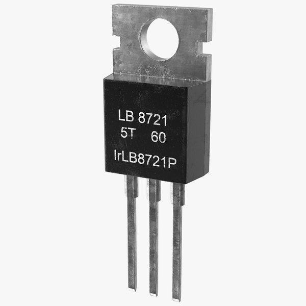 modelo 3d IRLB8721 MOSFET HEXFET de canal N - TurboSquid 1666252