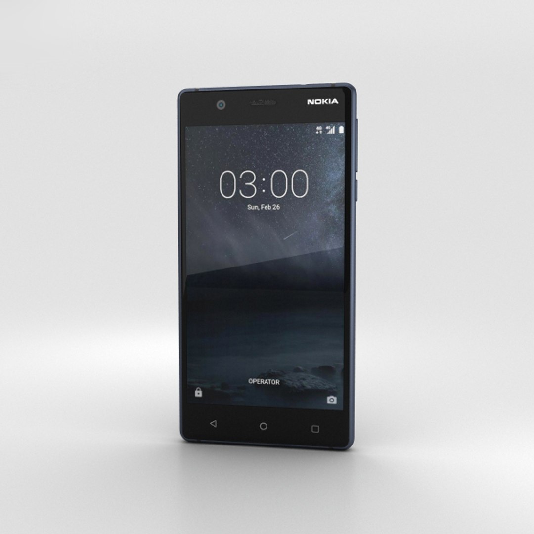 3D model nokia 3 tempered - TurboSquid 1346204