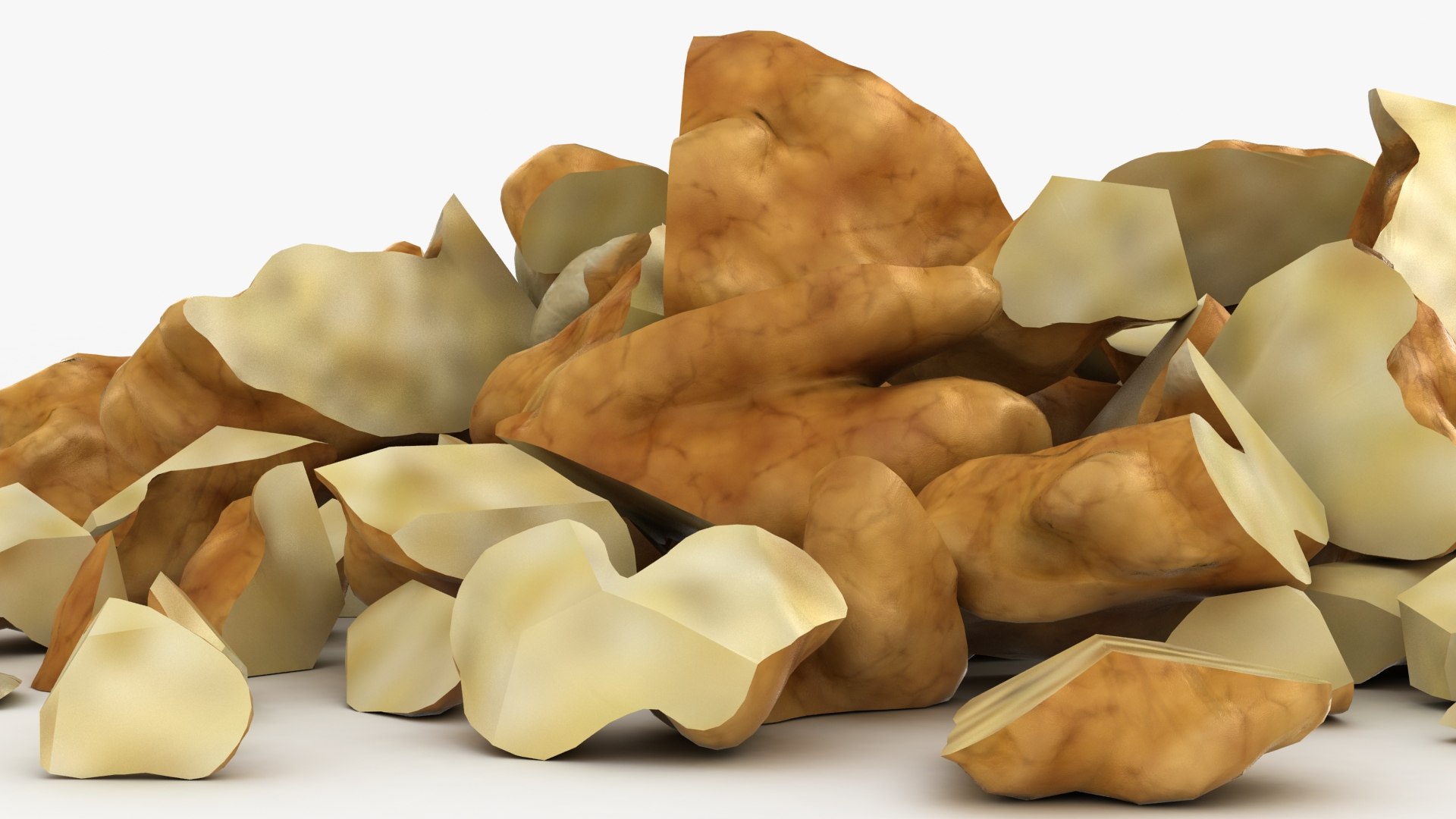 3D Realistic Broken Walnut Kernel Model - TurboSquid 1569794