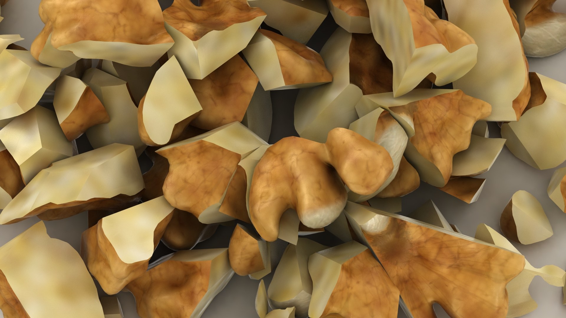 3D Realistic Broken Walnut Kernel Model - TurboSquid 1569794