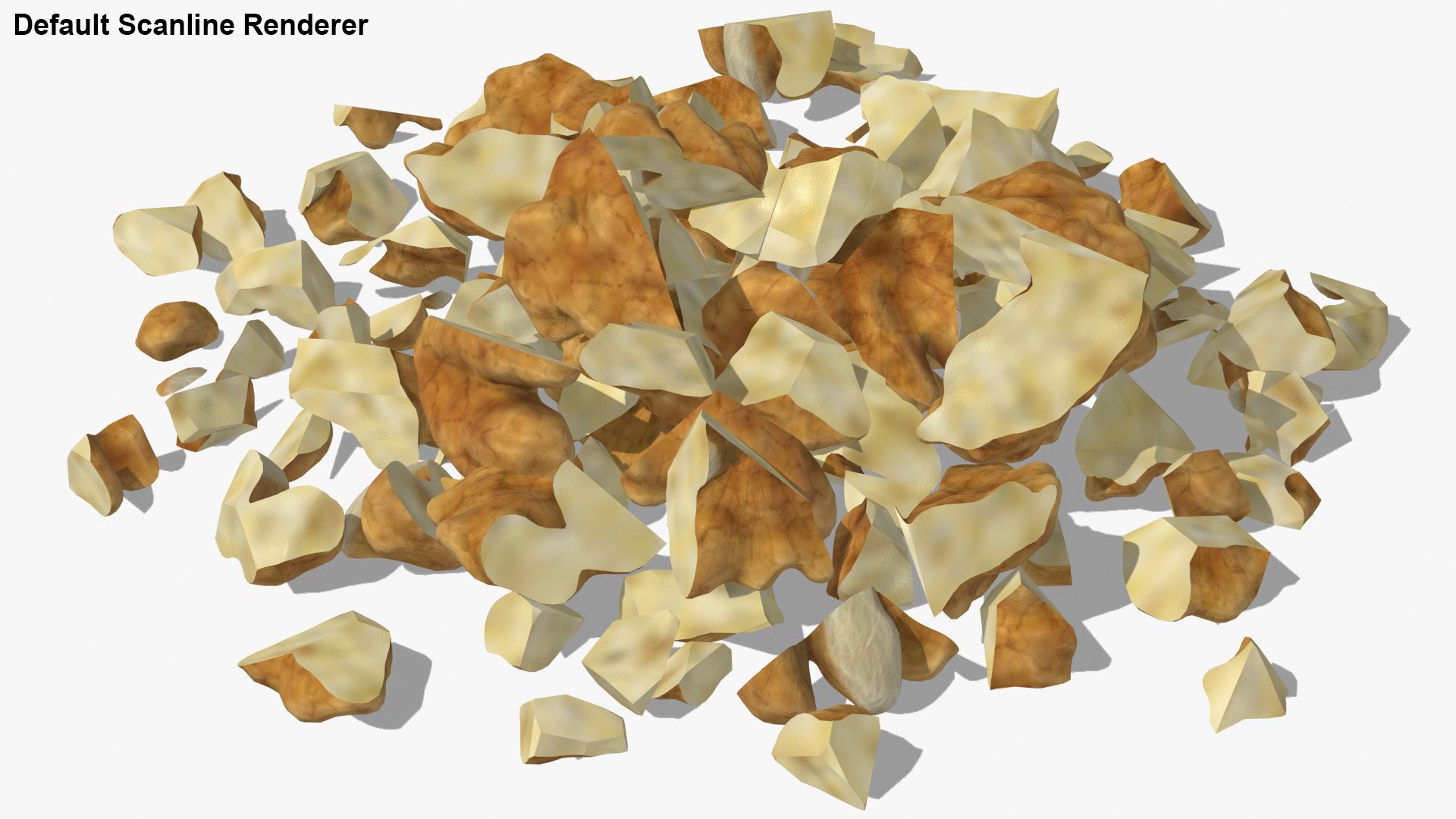 3D Realistic Broken Walnut Kernel Model - TurboSquid 1569794